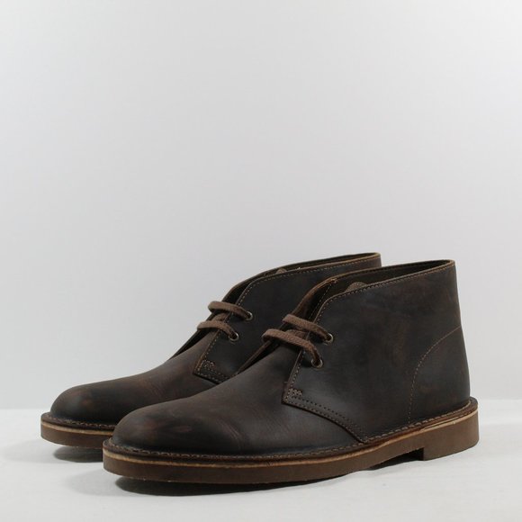 Clarks | Shoes | Clarks Mens Bushacre 3 Chukka Boot Dark Brown 9m ...